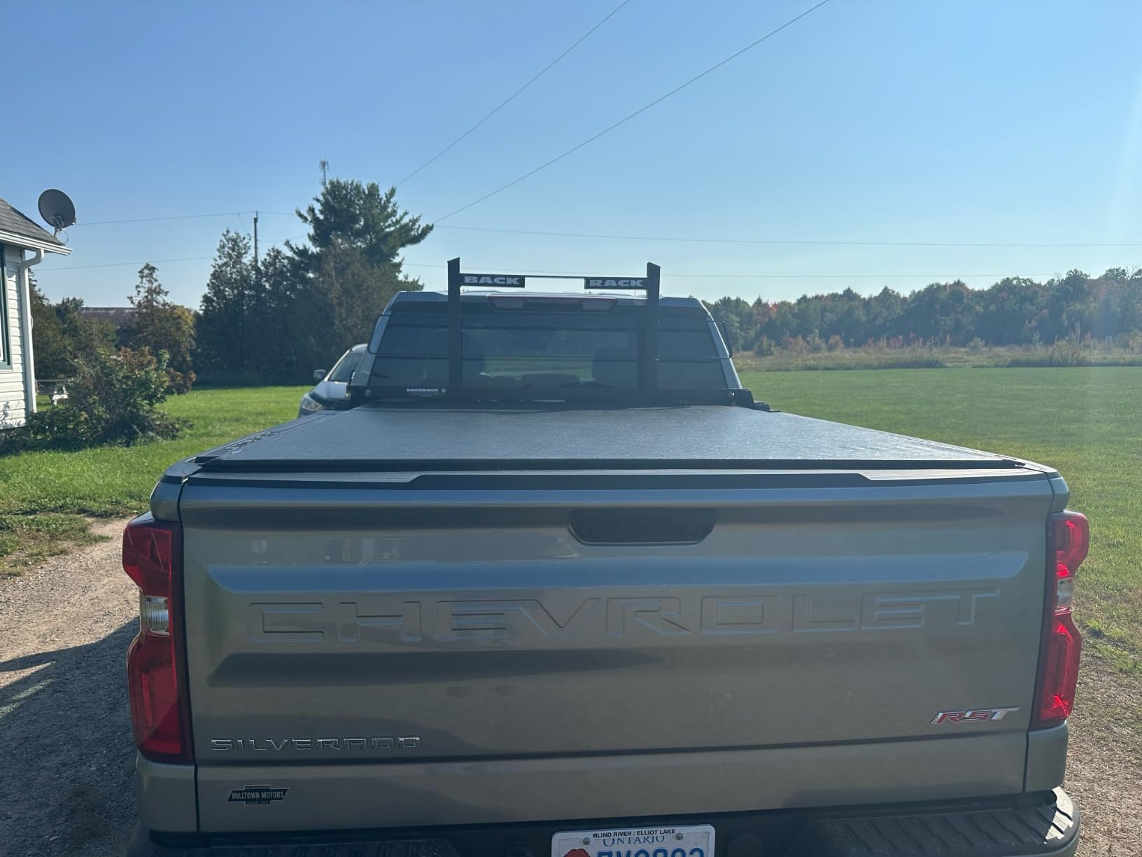 RealTruck Backrack Hardware Kit for use w/Low-Profile Tonneau, Black ...