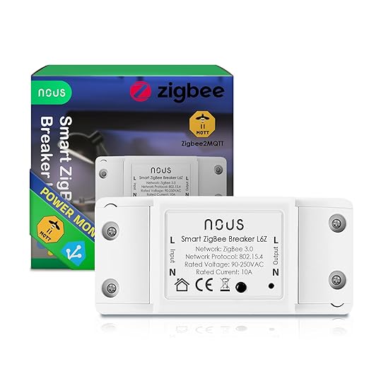 ZigBee schalter Nous L6Z - Alexa lichtschalter unterputz Tuya smart home switch mit ...
