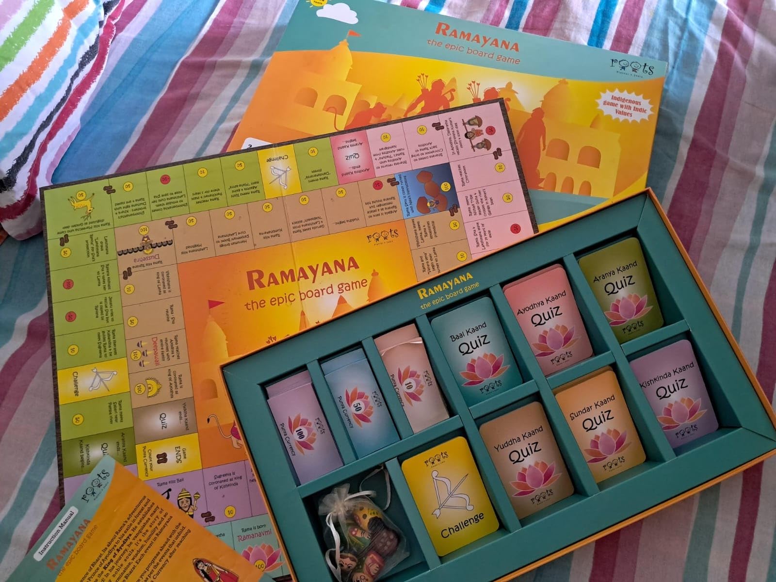 Buy Indic Roots Ramayana Game, Birthday Gift, Dussehra, Diwali Gift for Kids, Ramayana for Kids ...