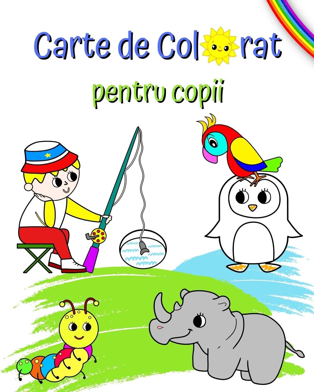 Buy Carte de Colorat pentru copii: Poze mari și frumoase de colorat ...