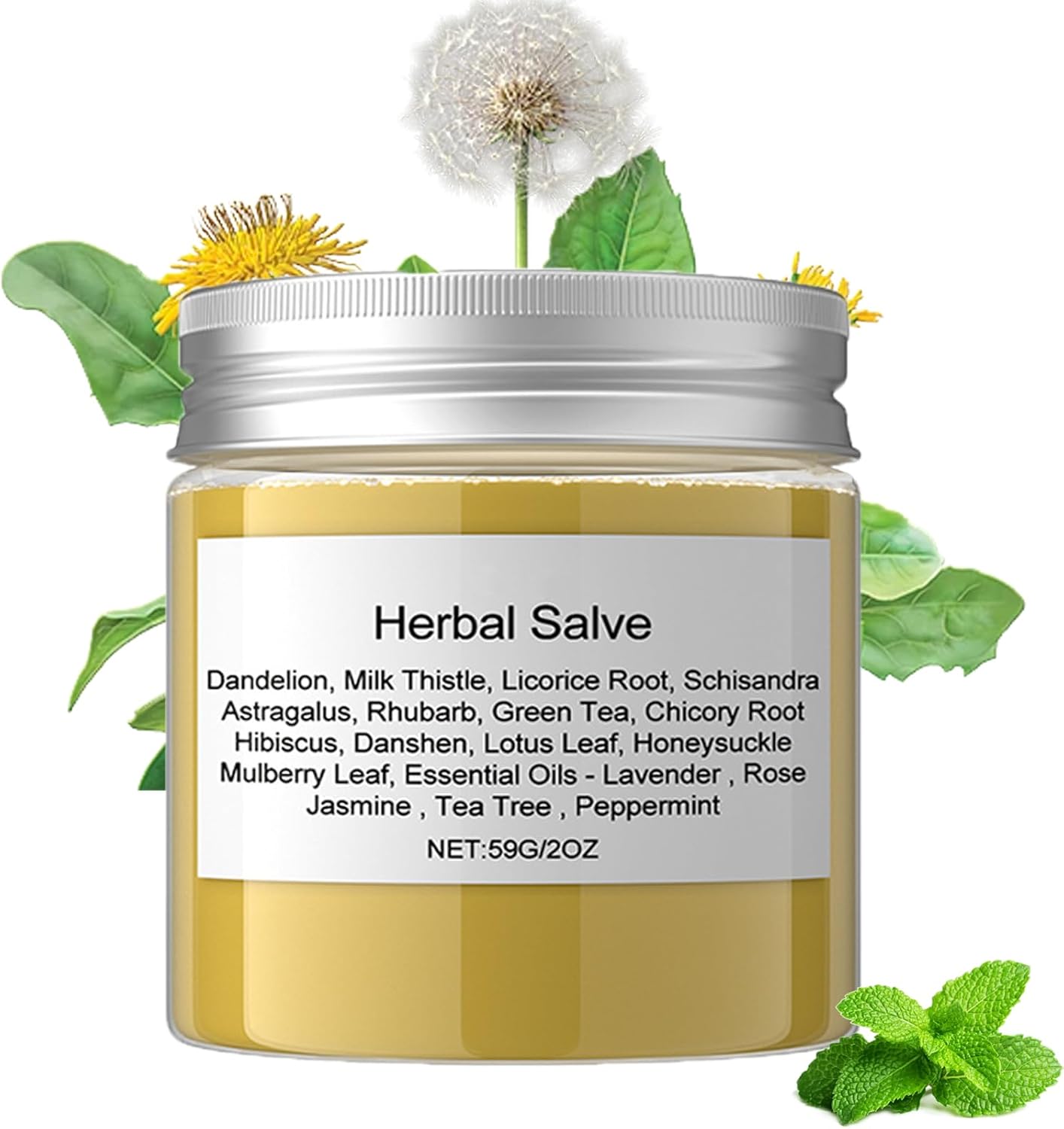 Amazon.com: Liver Organic Herbal Salve, Herbal Salve Ointment for Liver ...
