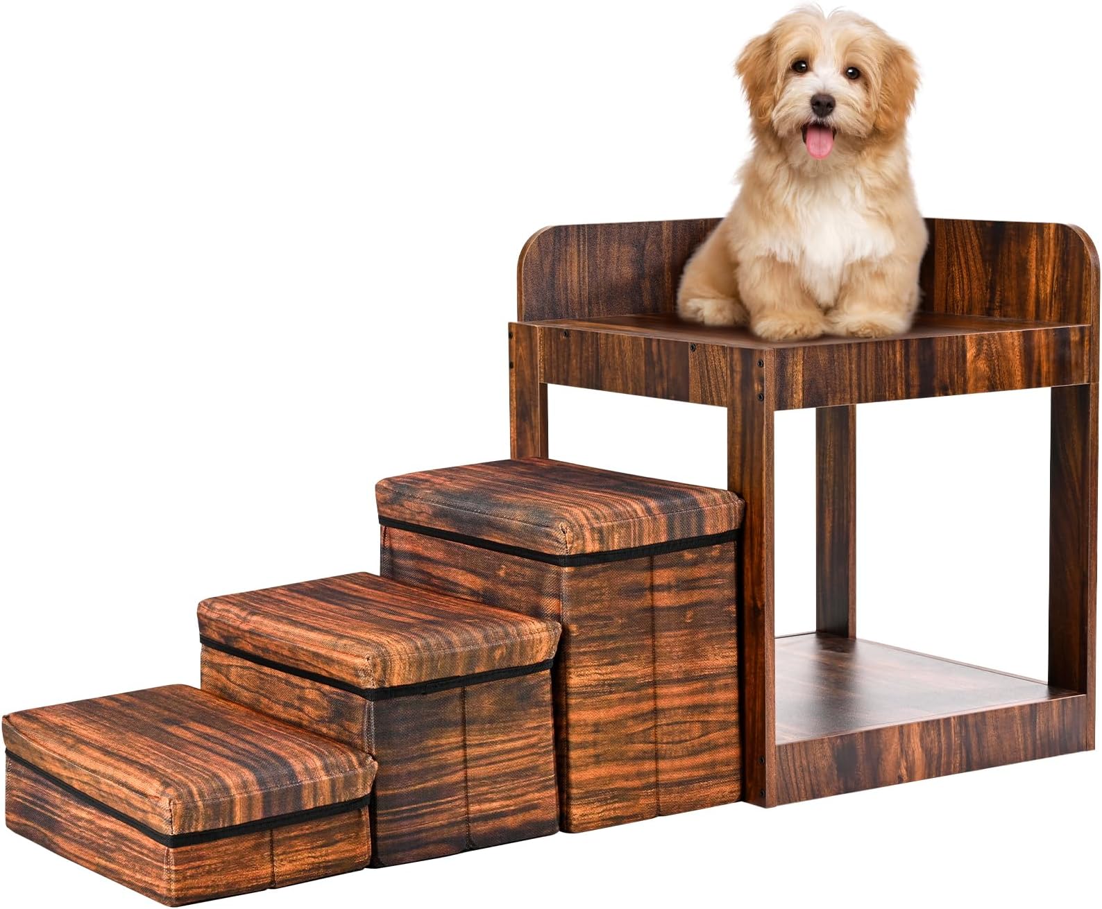 Amazon.com : Homiesetify Pet Bunk Beds Window Perch with Removable ...