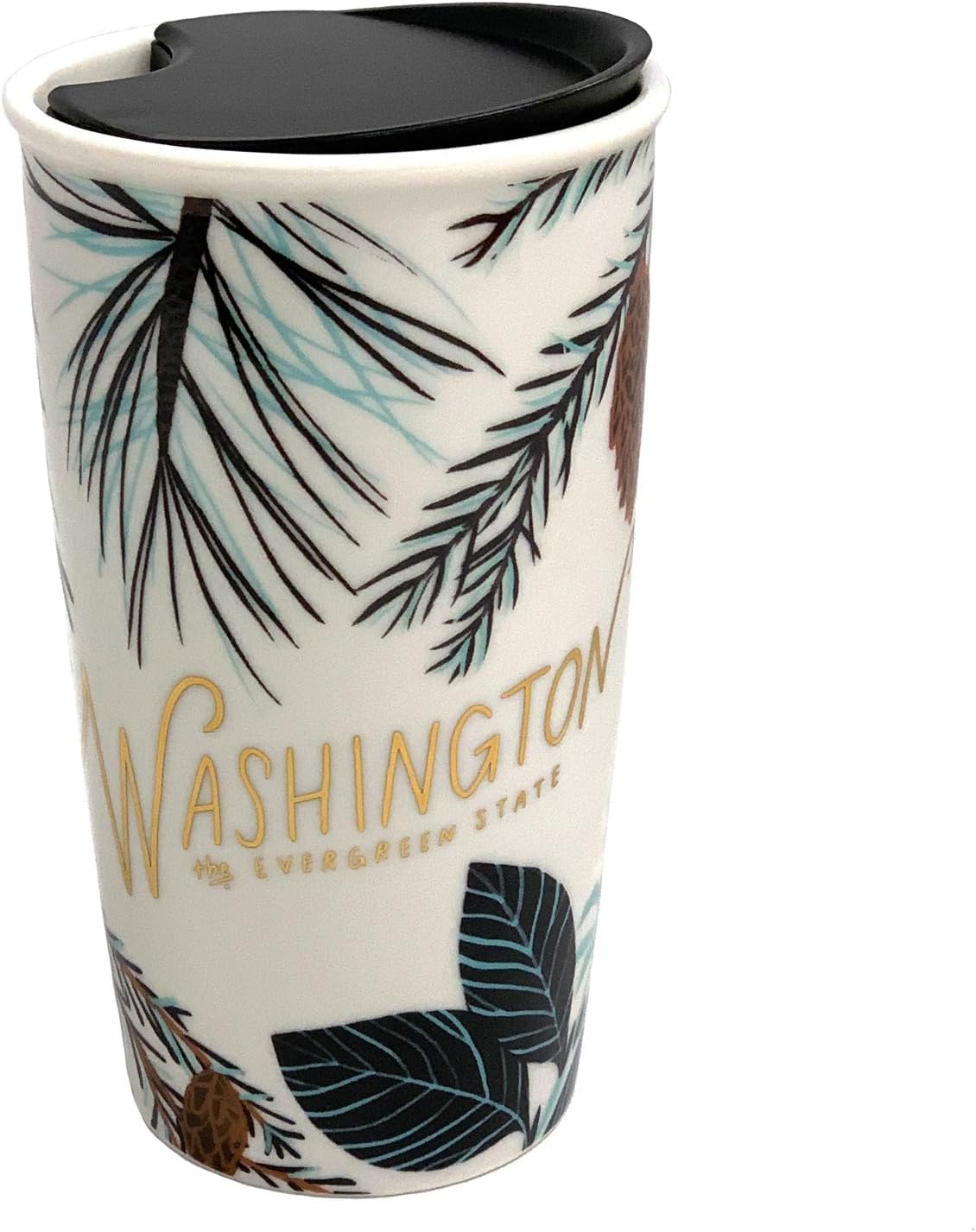 Amazon.com: Starbucks Washington Local Collection Double Wall Ceramic ...