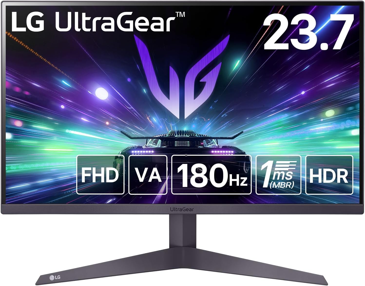 Amazon.co.jp: LG ゲーミングモニター LG UltraGear 24GS50FX-B 23.7インチ/PCゲーム、家庭用ゲーム/フルHD(1920×1080) /アンチグレア ...