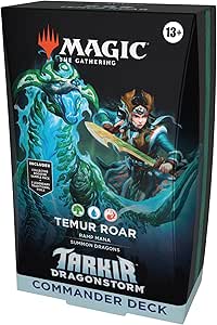 Magic The Gathering Dragonstorm Commander Deck - Temur Roar : Amazon.ca ...