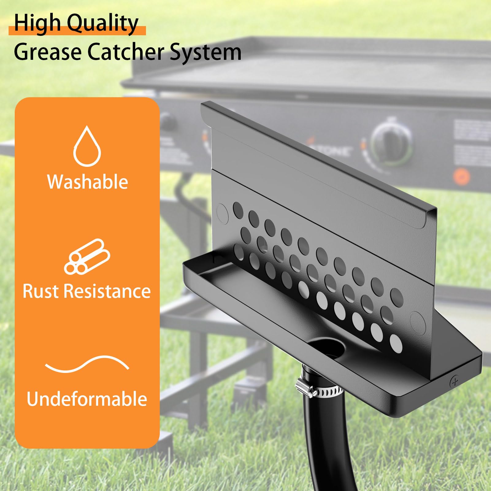 Snapklik.com : Grease Drainage System For Blackstone Rear Grease ...