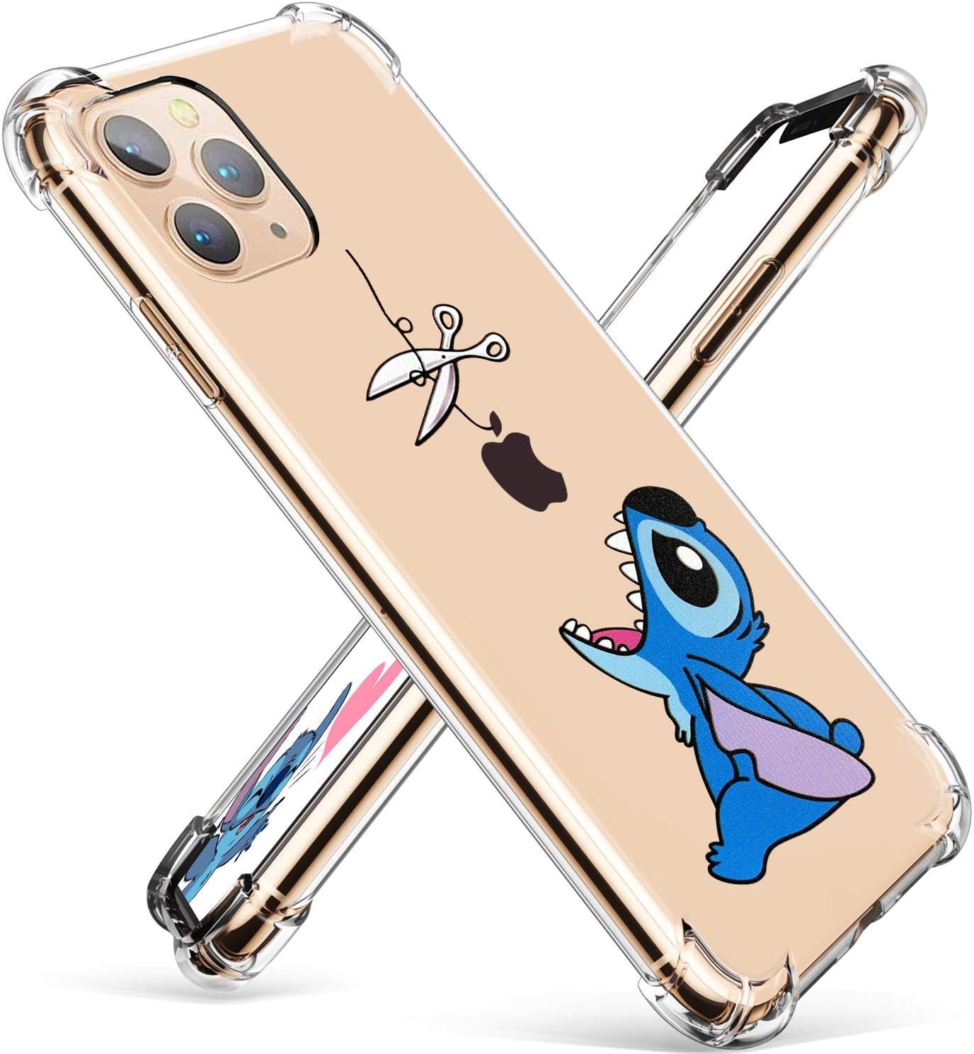 Amazon.com: Logee TPU Cute Cartoon Clear Case for iPhone 11 6.1”,Fun ...