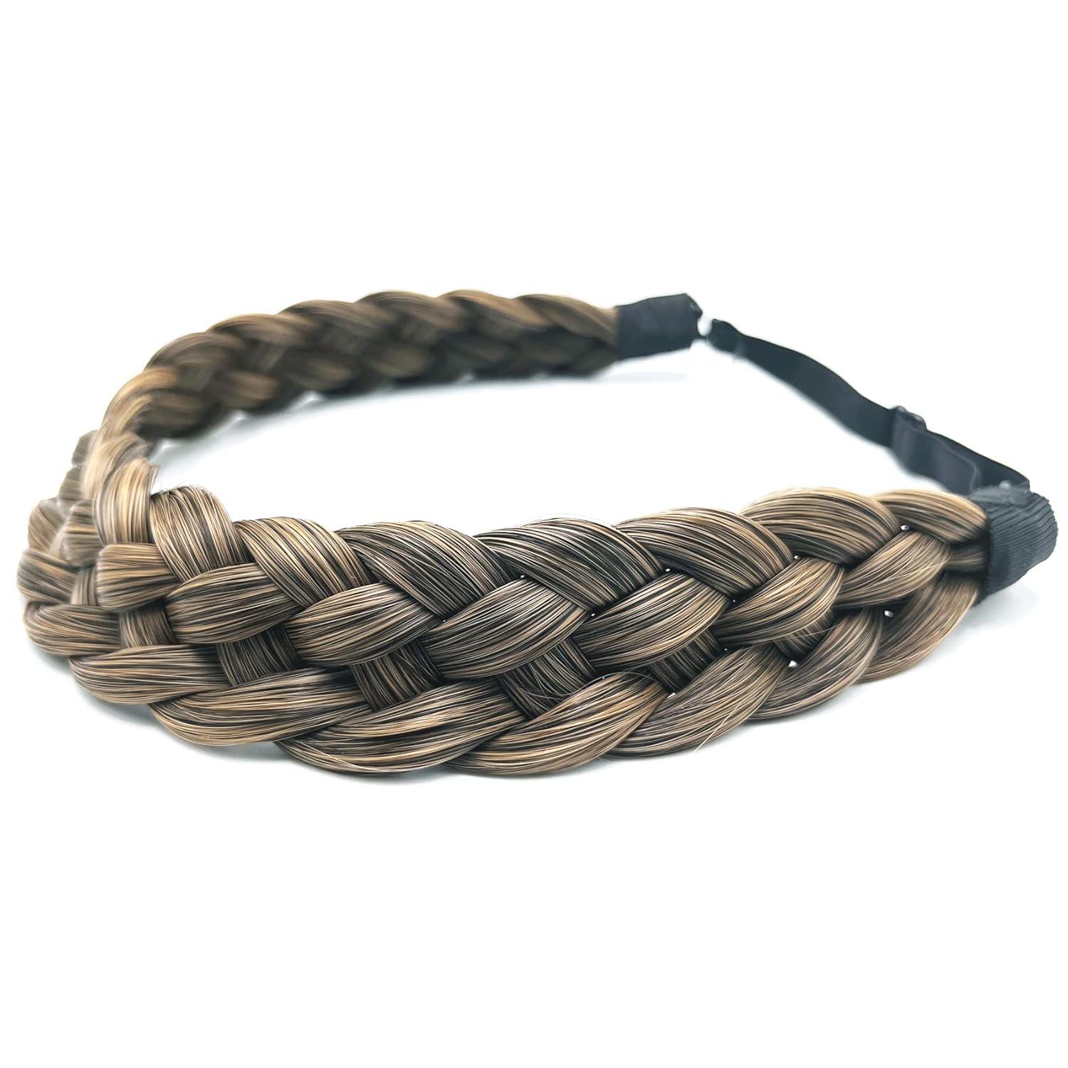 Amazon.com : STHEJFB Braided Headband 5 Strands Synthetic Classic ...