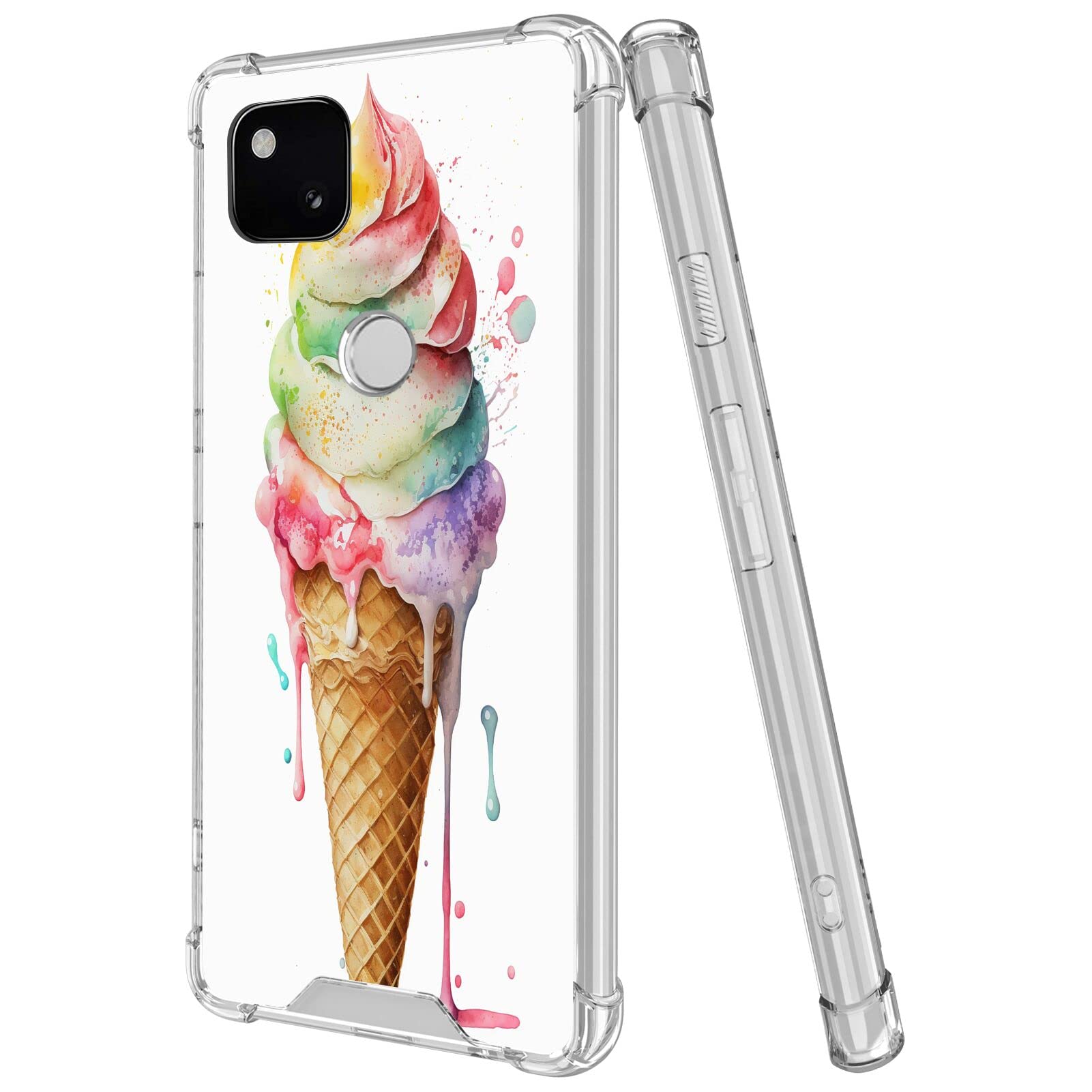Transparent Ice Cream Pixel