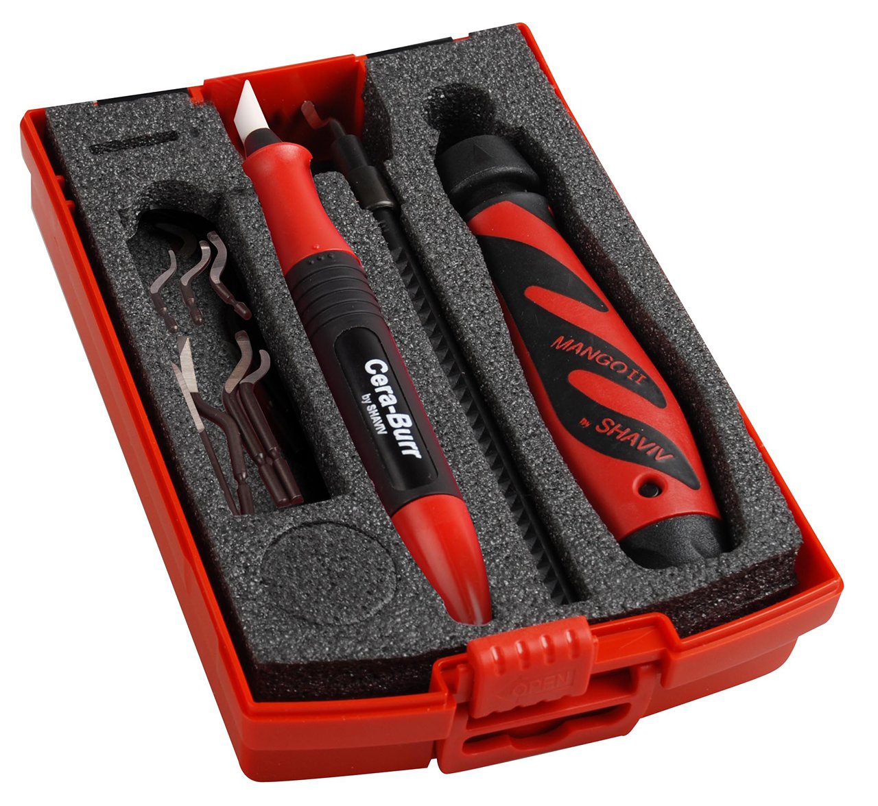 SHAVIV 29263 Deburring and Deflashing Kit: Deburring Cutters: Amazon ...