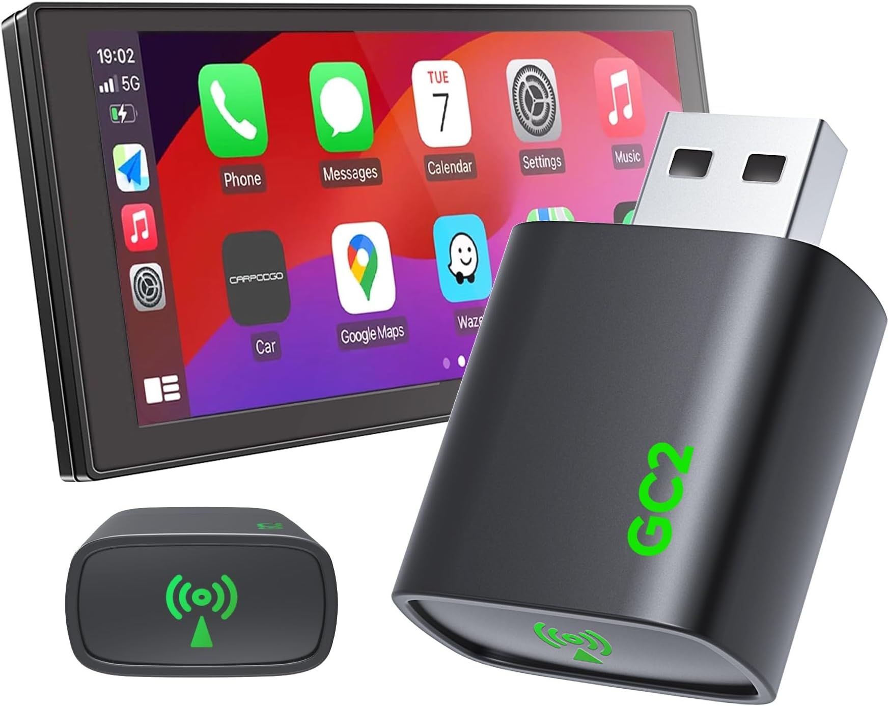 Amazon.com: Wireless CarPlay Adapter for Apple,Mini iPhone Car Play ...