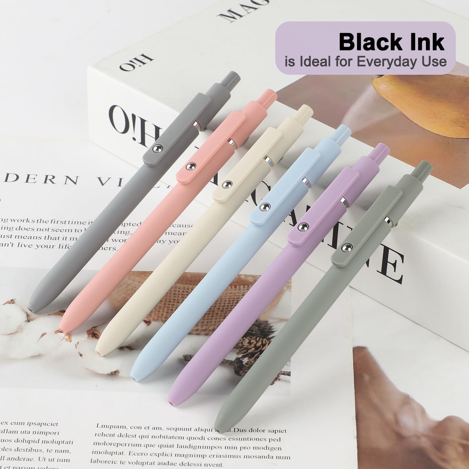 FIOVER Gel Pens - 6Pcs 0.5mm...B0CXF4QV5S | Encarguelo.com