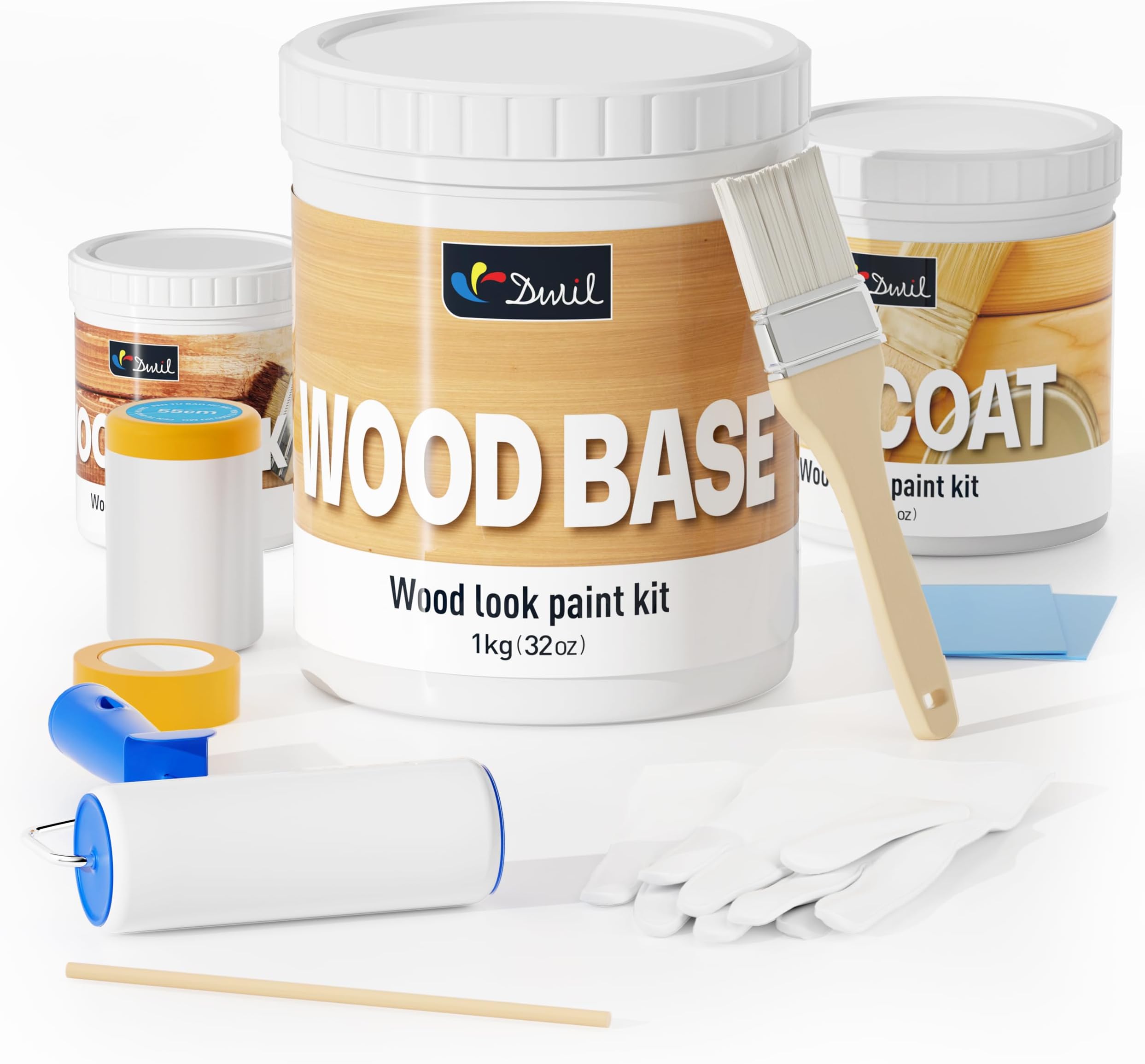 Amazon.com: Giani Wood Look Paint Kit for Front & Interior Doors (Black ...