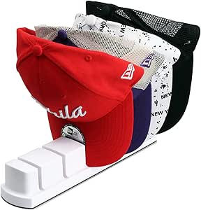 Amazon.com: CANRAY Hat Racks for Baseball Caps Stand - Hat Holder for 6 ...