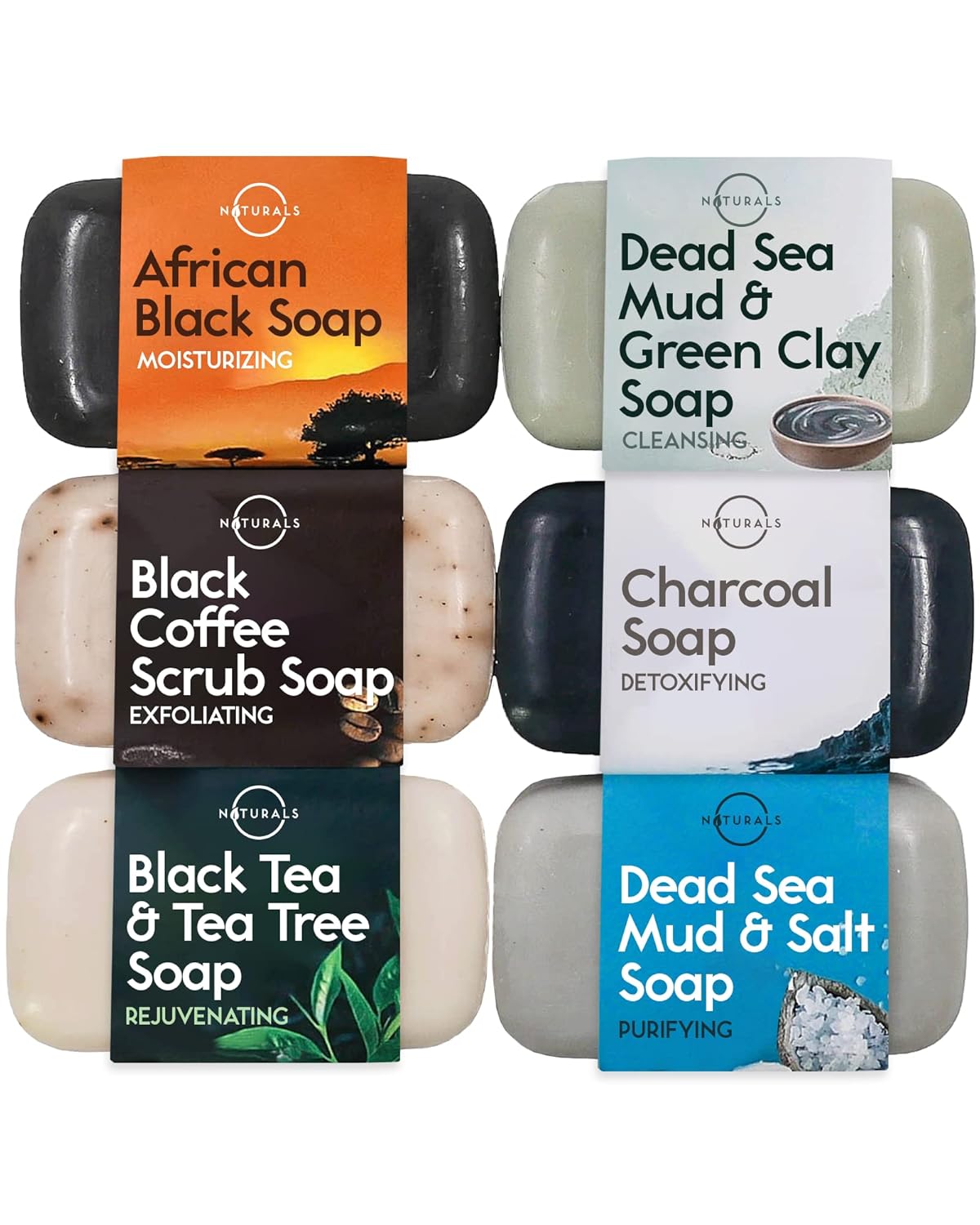 O Naturals 6 Stück Seifen Festes Duschgel Naturkosmetic Dusch Seife ...