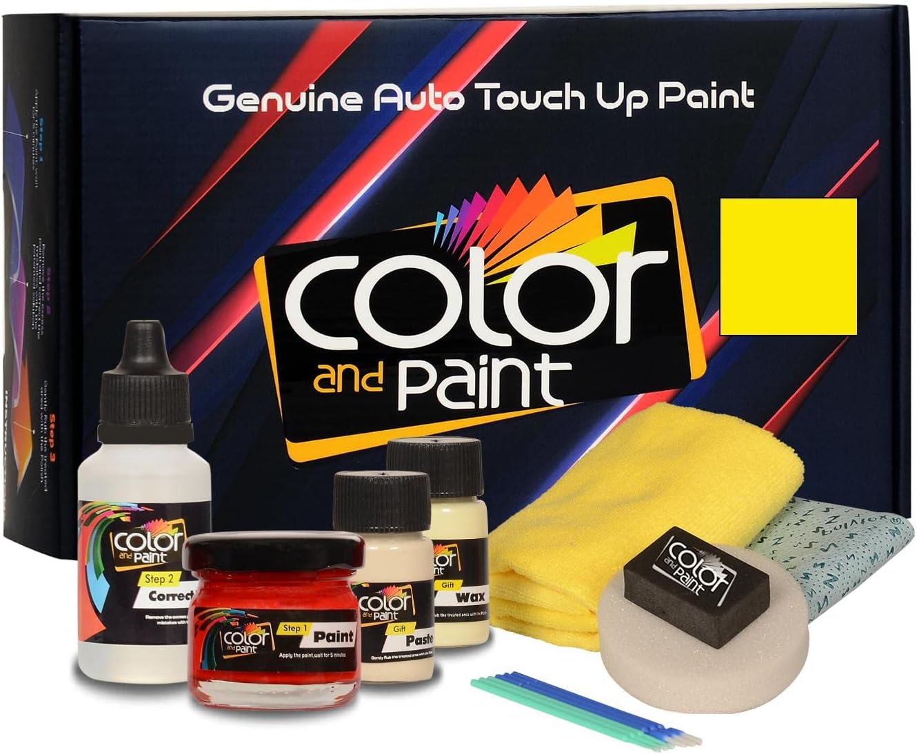Amazon.com: ColorandPaint for Cadillac Manila Cream - 140 Touch Up ...