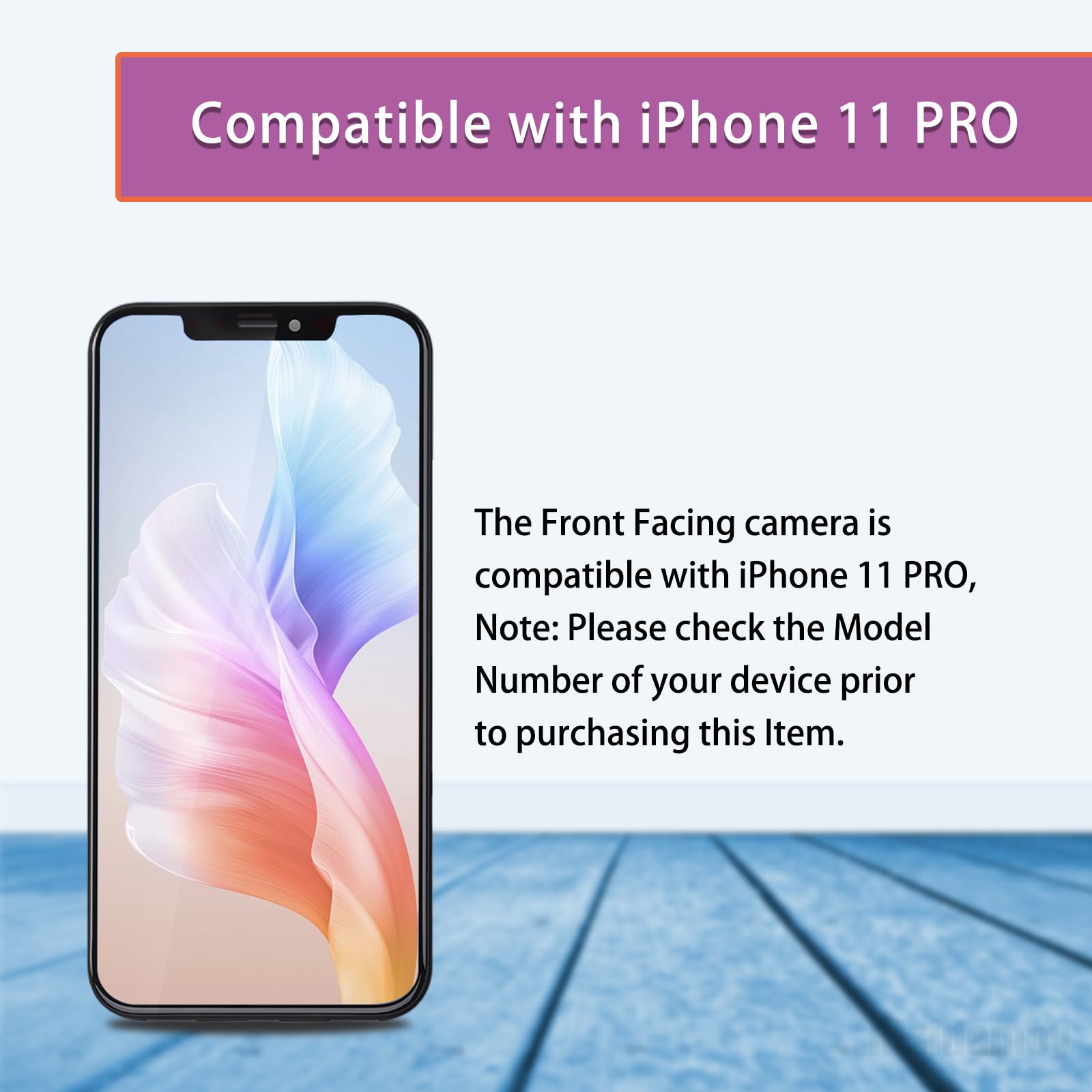 11 Pro Max Screen Replacement For IPhone 11 Pro Front Camera/IR Camera ...