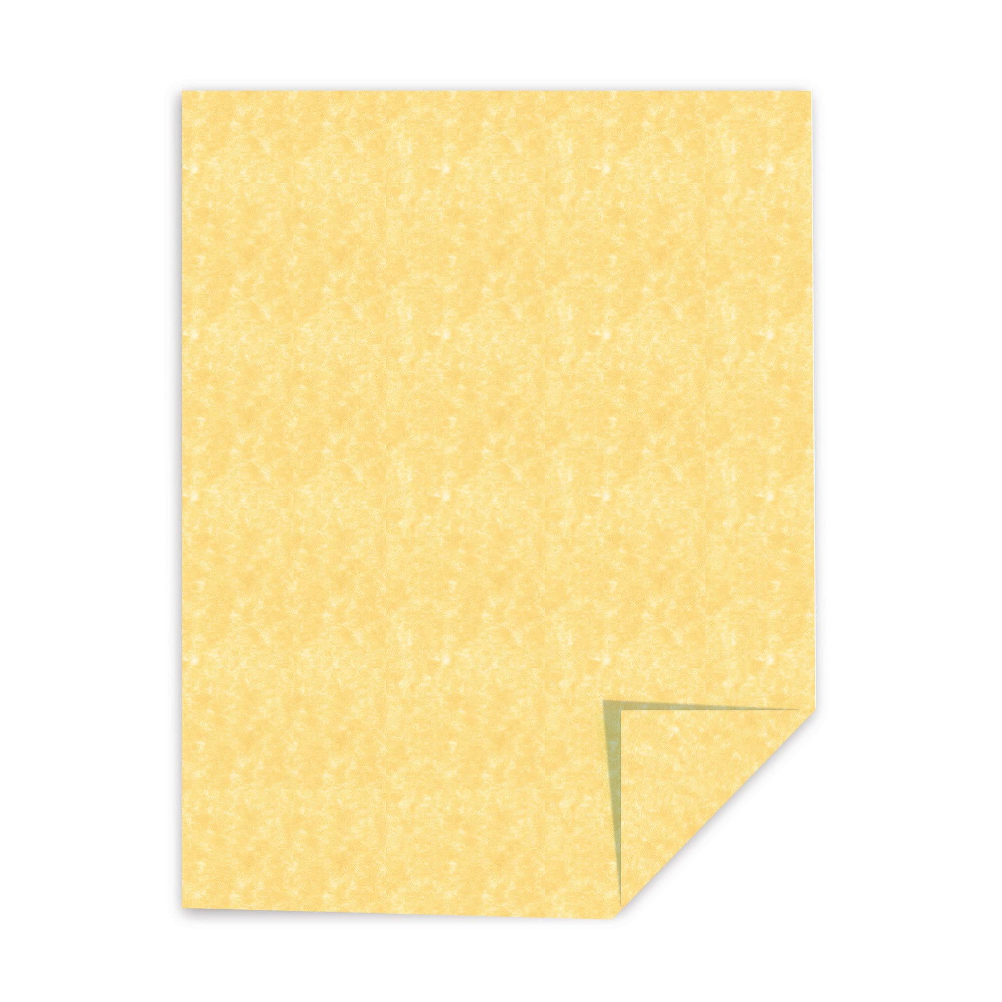 Snapklik.com : 994C Parchment Specialty Paper Gold 24 Lb 8 1/2 X 11 500/Box