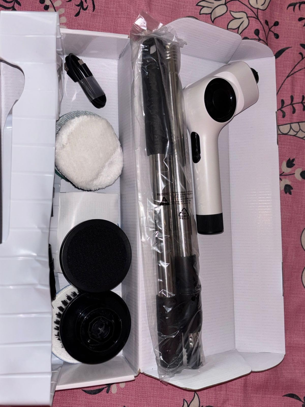 Lifelong Electric Mop for Floor Cleaning | Spin Mop with 90 min Run ...