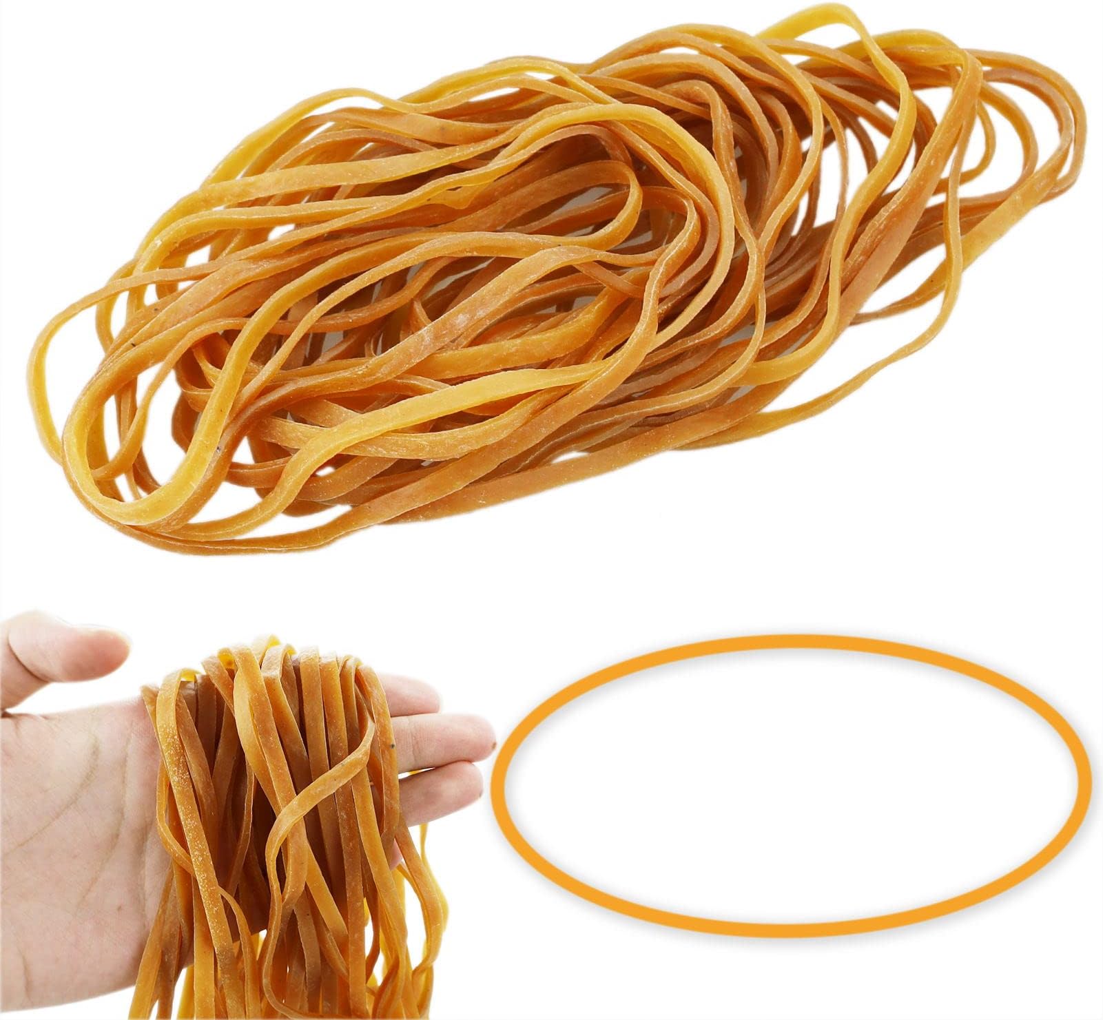 JANYUN 30 Pcs Large Rubber Bands (20cm/ 8inch), Big Heavy Duty Elastic ...