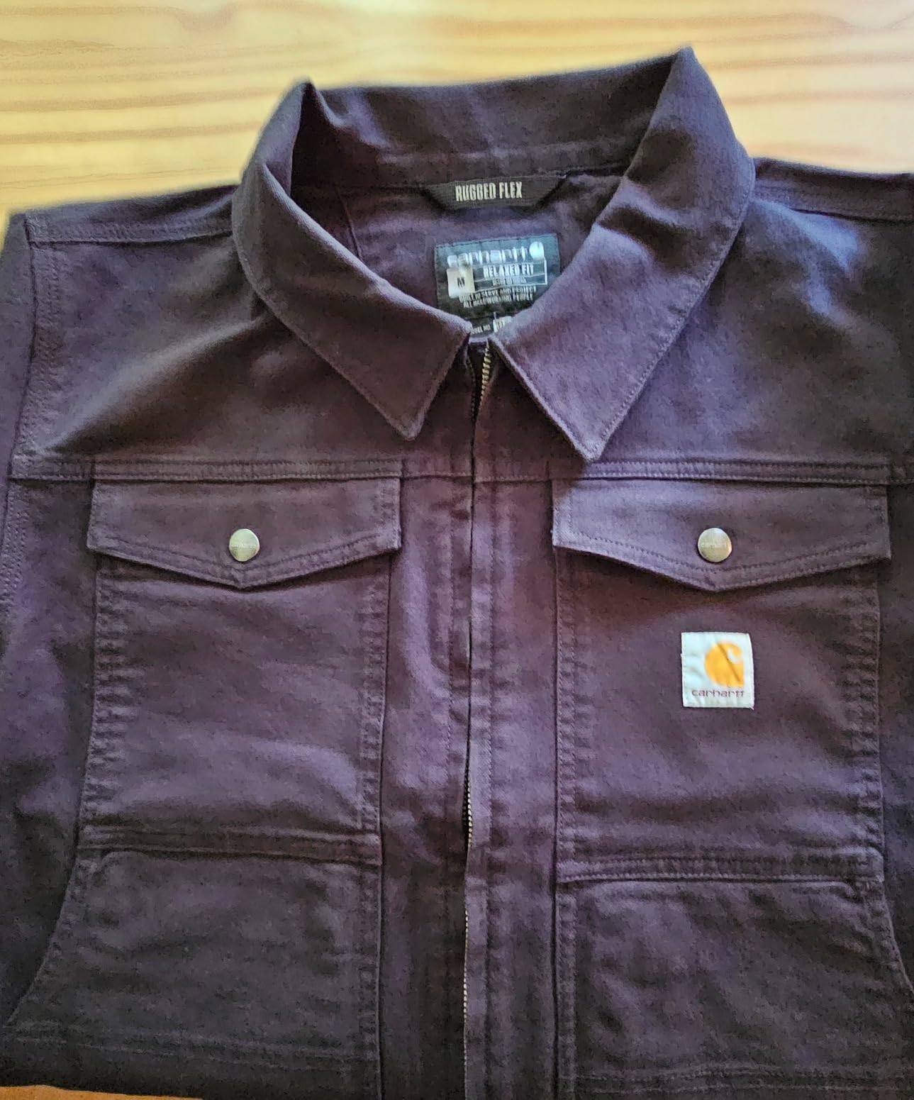 $17/mo - Finance Carhartt Men's Rugged Flex Relaxed Fit Duck Jacket ...