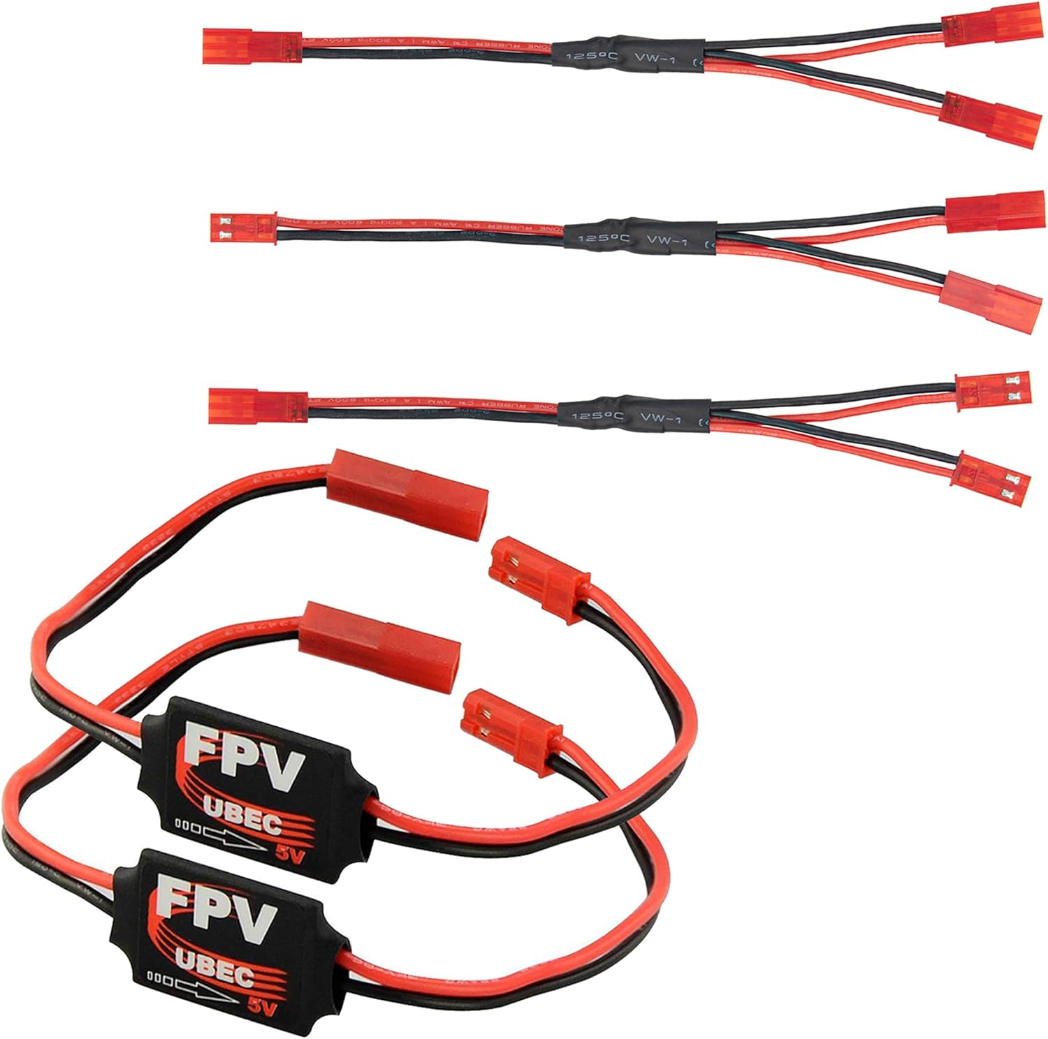 Amazon.com: 3A 5V DC-DC Converter Step Down UBEC Module & JST Plug ...