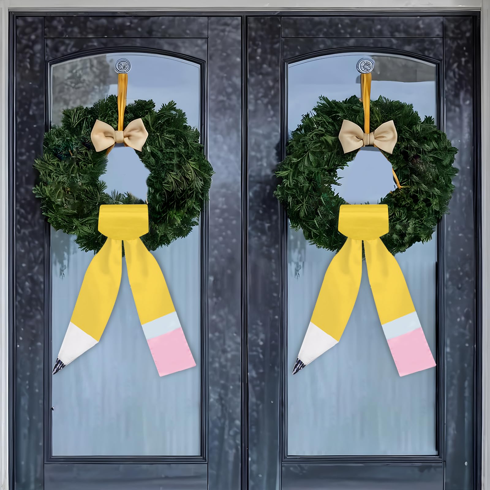 Valentines Day Wreath Sash 2-Pack Red Wreath Sashes - Strawberry ...