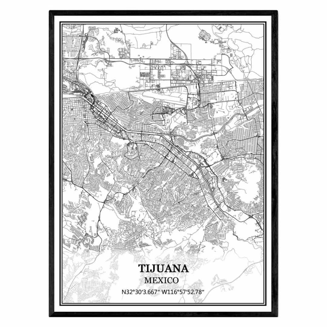 Tijuana Mexico Maps