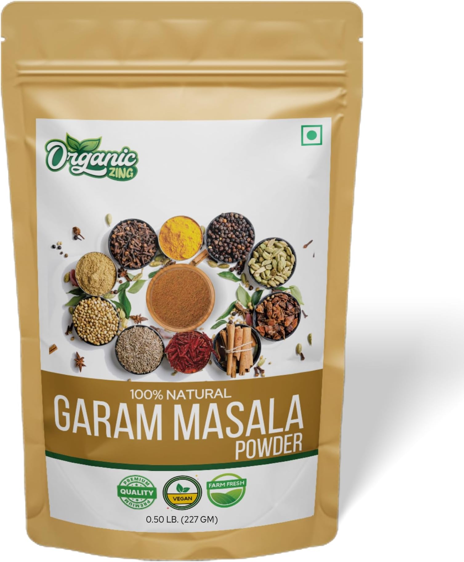 Amazon.com : Organic Zing Garam Masala - A Versatile Indian Blend of ...