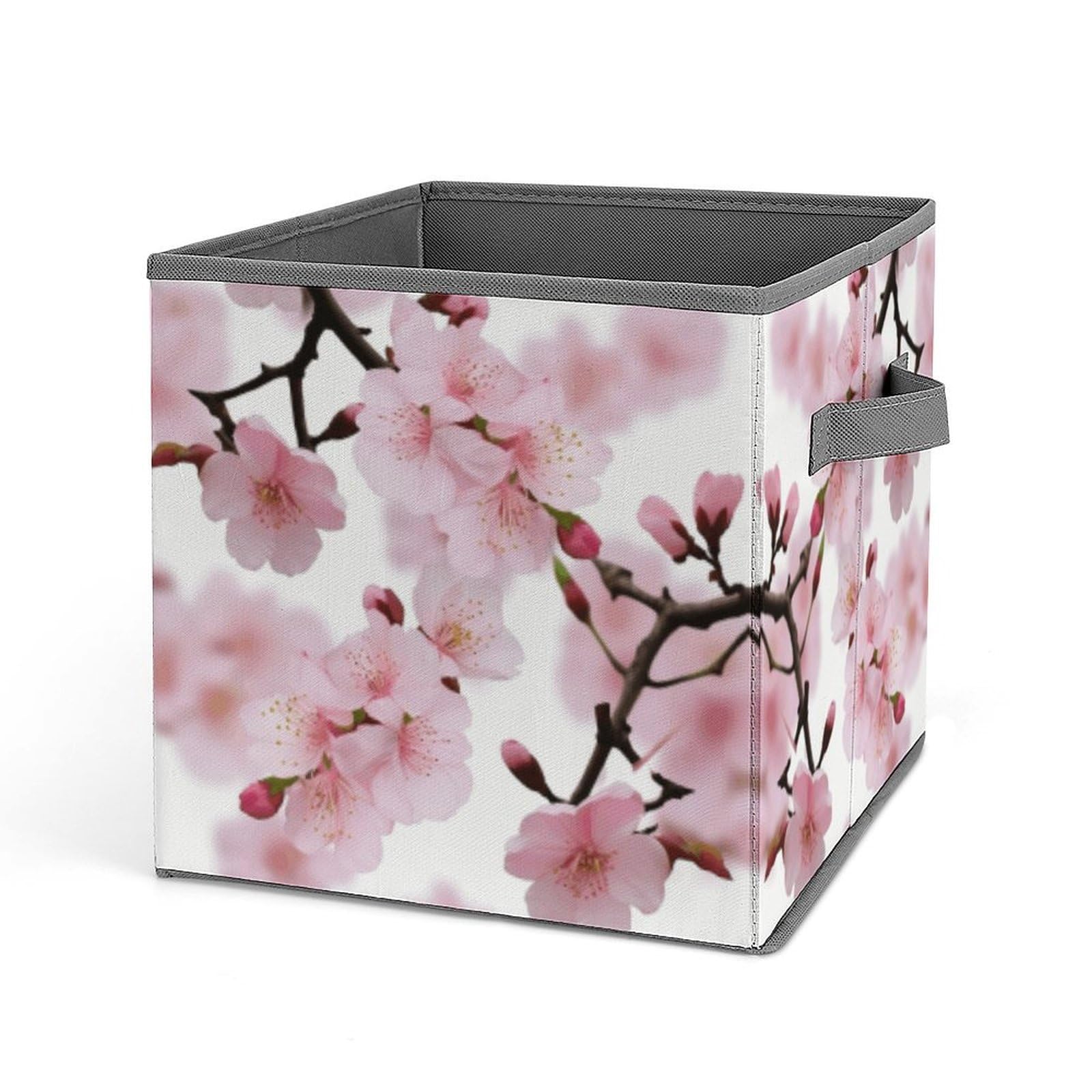 Amazon.com: Cherry Japanese Cherry Blossom Printing Storage Basket ...