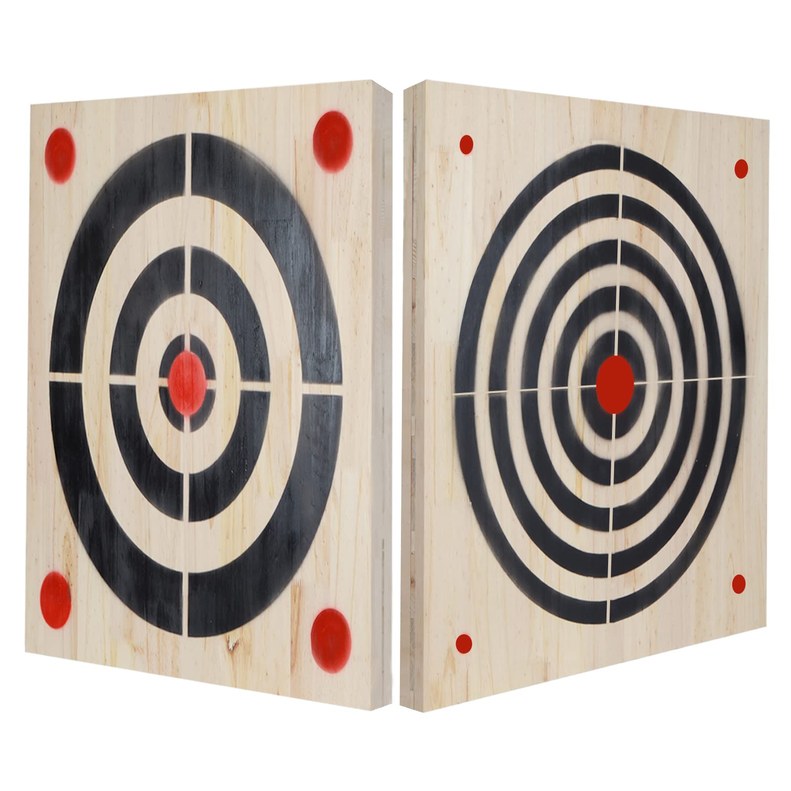 Heavy Wooden Axe Throwing Target & Flying Knife Throwing Target with ...