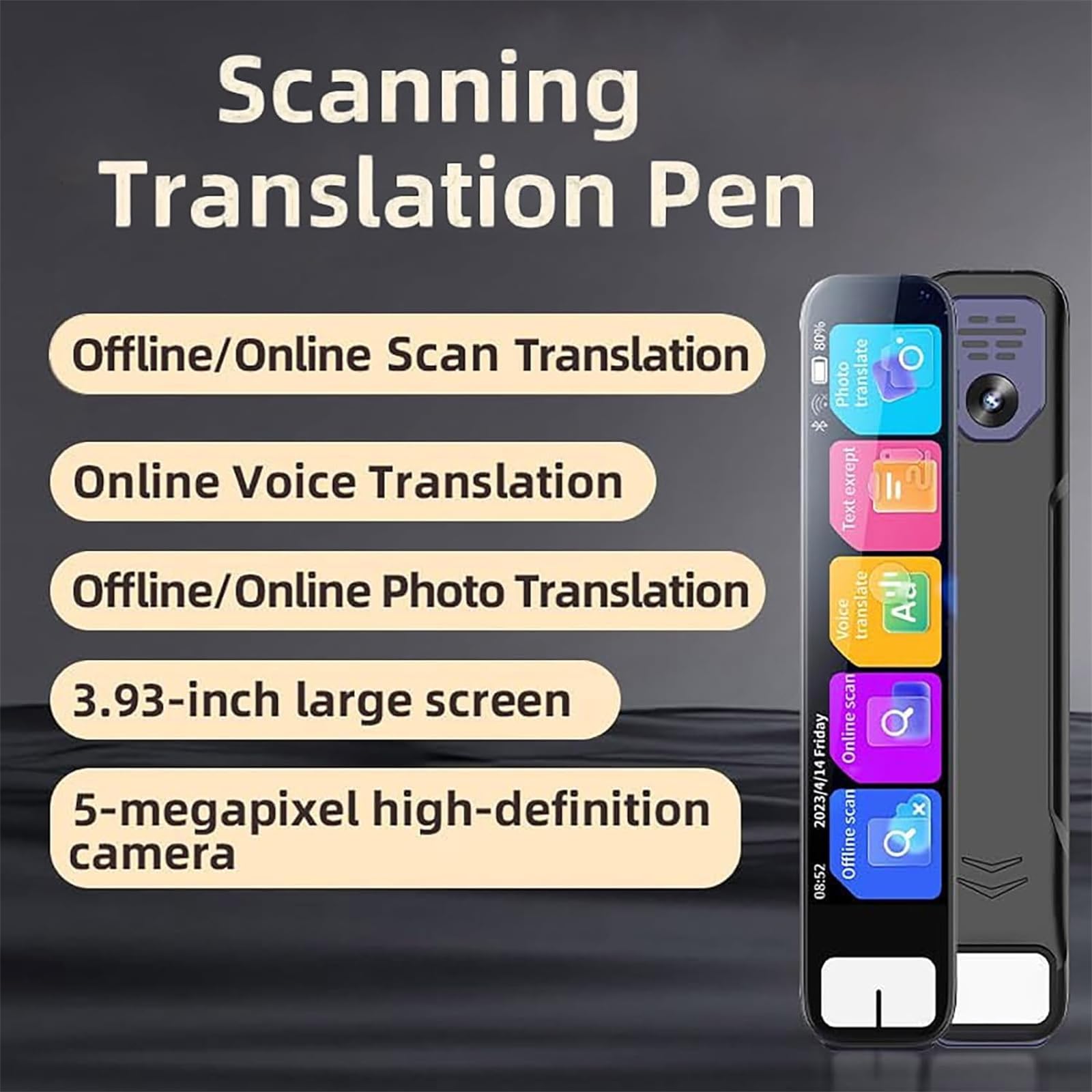 Ai Chat Gpt Powered Scan Pen Sensa Pen Camera Pen Scan Sense Pen ...