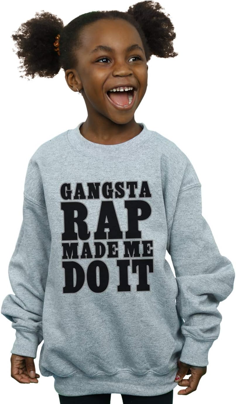 Amazon.com: Absolute Cult Ice Cube Girls Gangsta Rap Sweatshirt ...