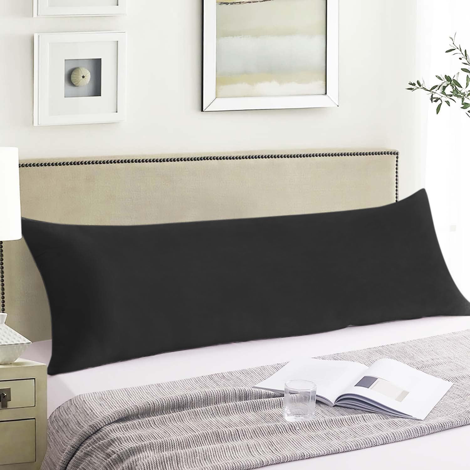 Snapklik.com : Cotton Body Pillow Insert - Cooling Breathable Full Body ...