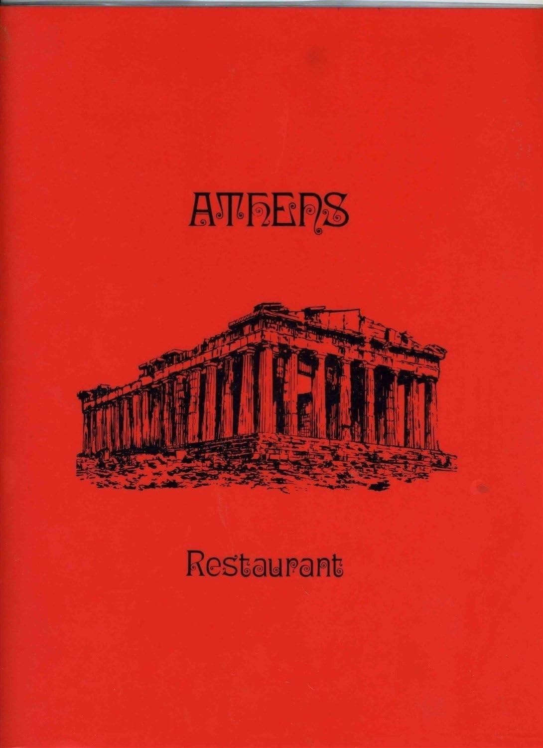 Amazon Athens Greek Restaurant Menu 1980 s Industrial Scientific amazon-athens-greek-restaurant-menu-1980-s-industrial-scientific