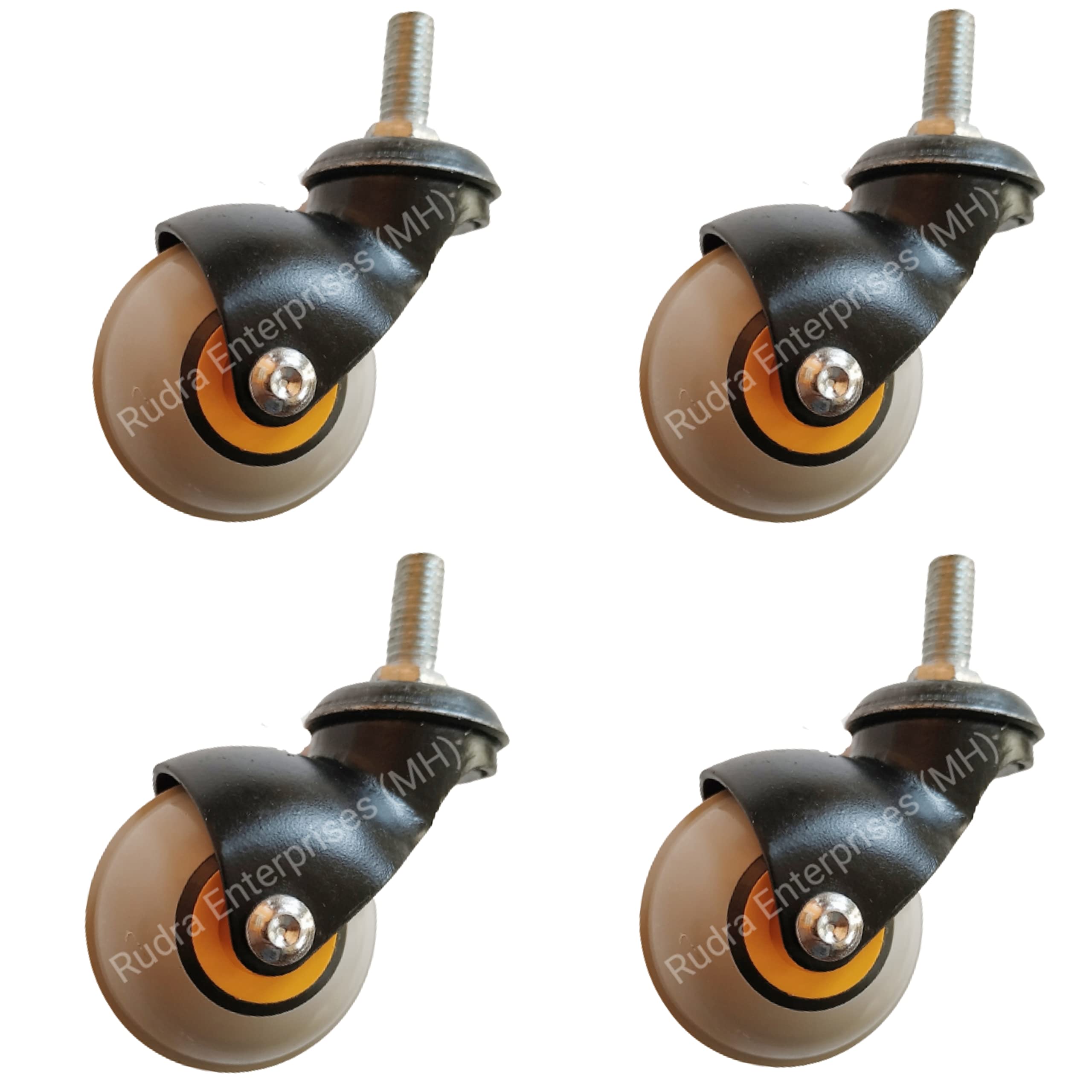 Ball Caster Wheel Thread Screw Heavy Duty 360 Degree Moving ...