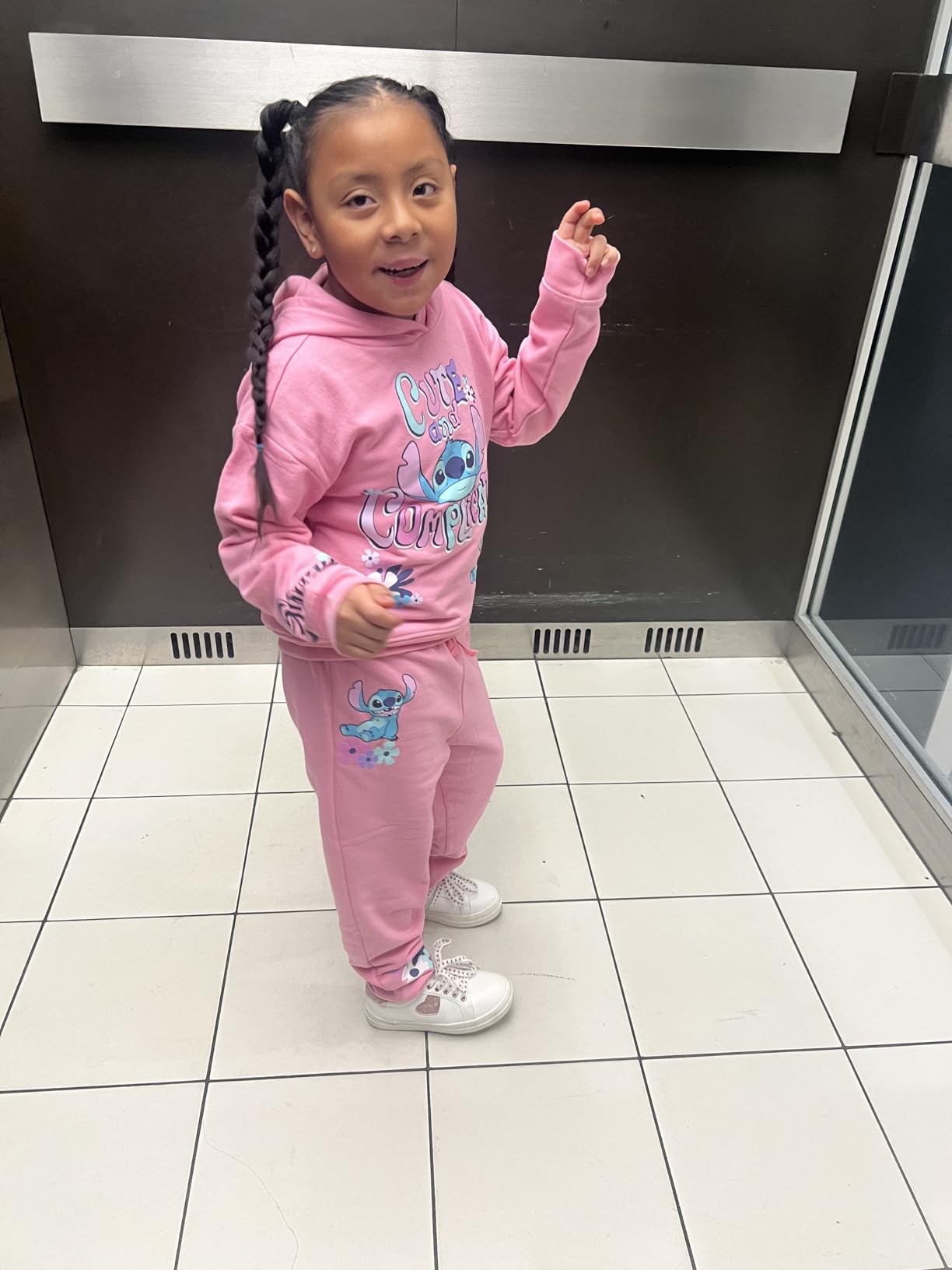 Amazon.com: Disney Girls Lilo & Stitch Clothing Set - Stitch Sweatshirt ...