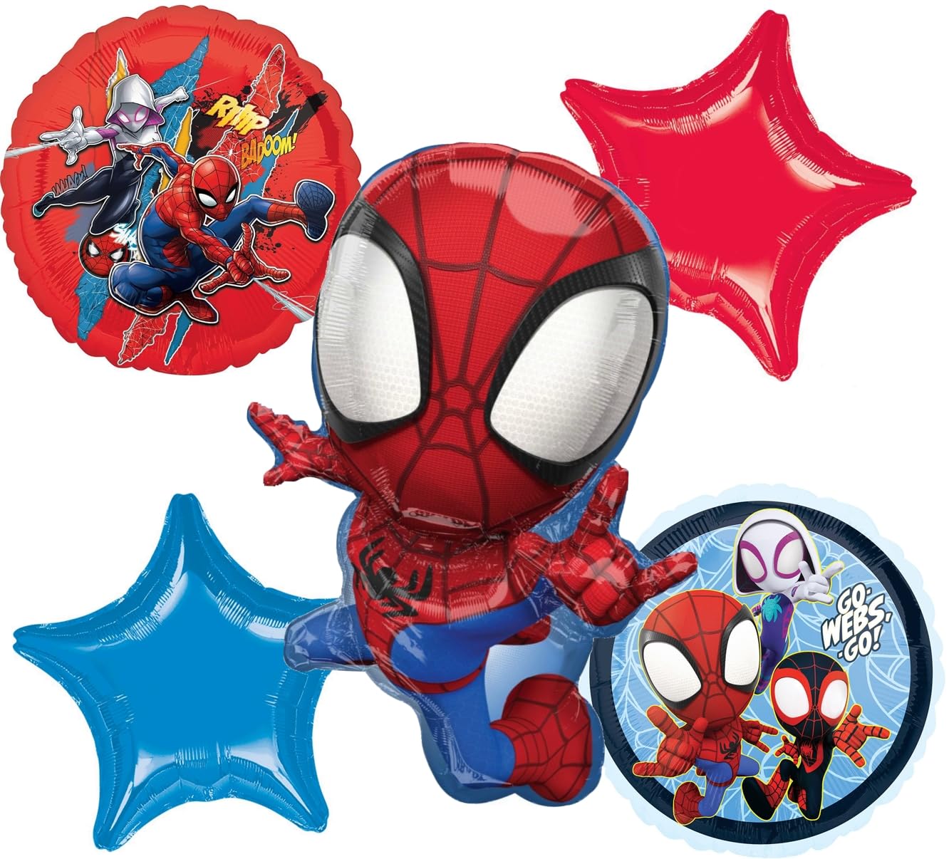 Snapklik.com : Spidey And His Amazing Friends Birthday Party Supplies ...
