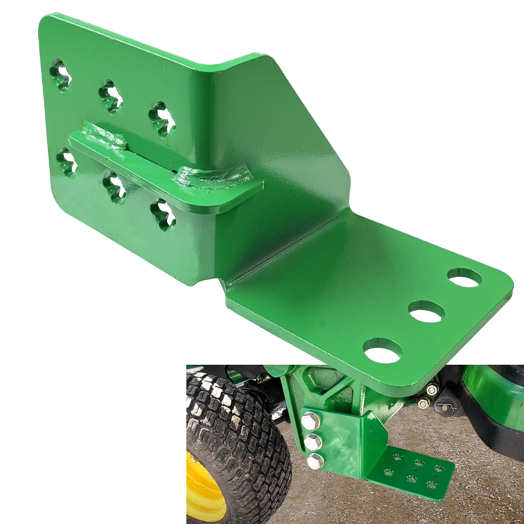 Amazon.com: FINALAWOLF Bolt On 6" Tractor Driver Step Compatible with ...