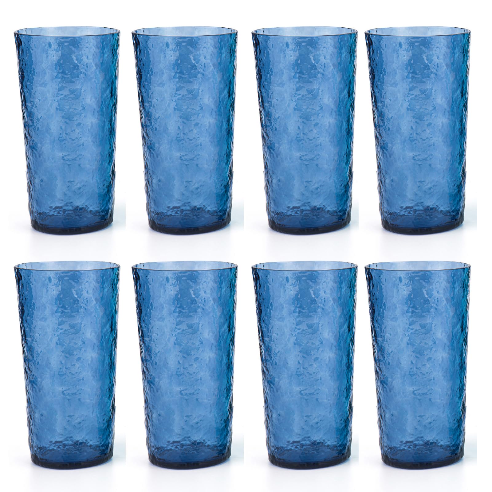 Amazon.com | KX-WARE 18-ounce Acrylic Highball Glasses Plastic Tumbler ...