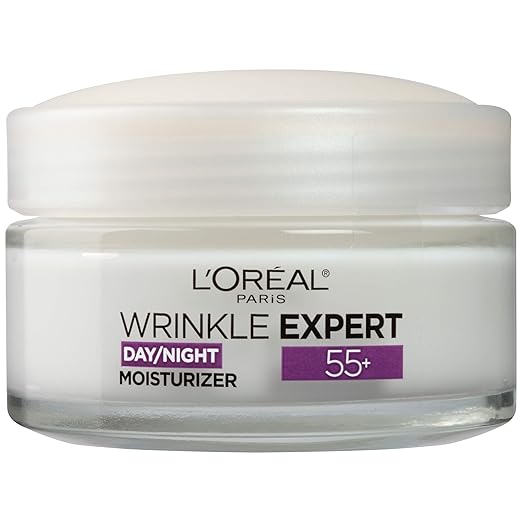 Amazon.com: L'Oréal Paris Wrinkle Expert 55+ Moisturizer, 1.7 fl. oz ...