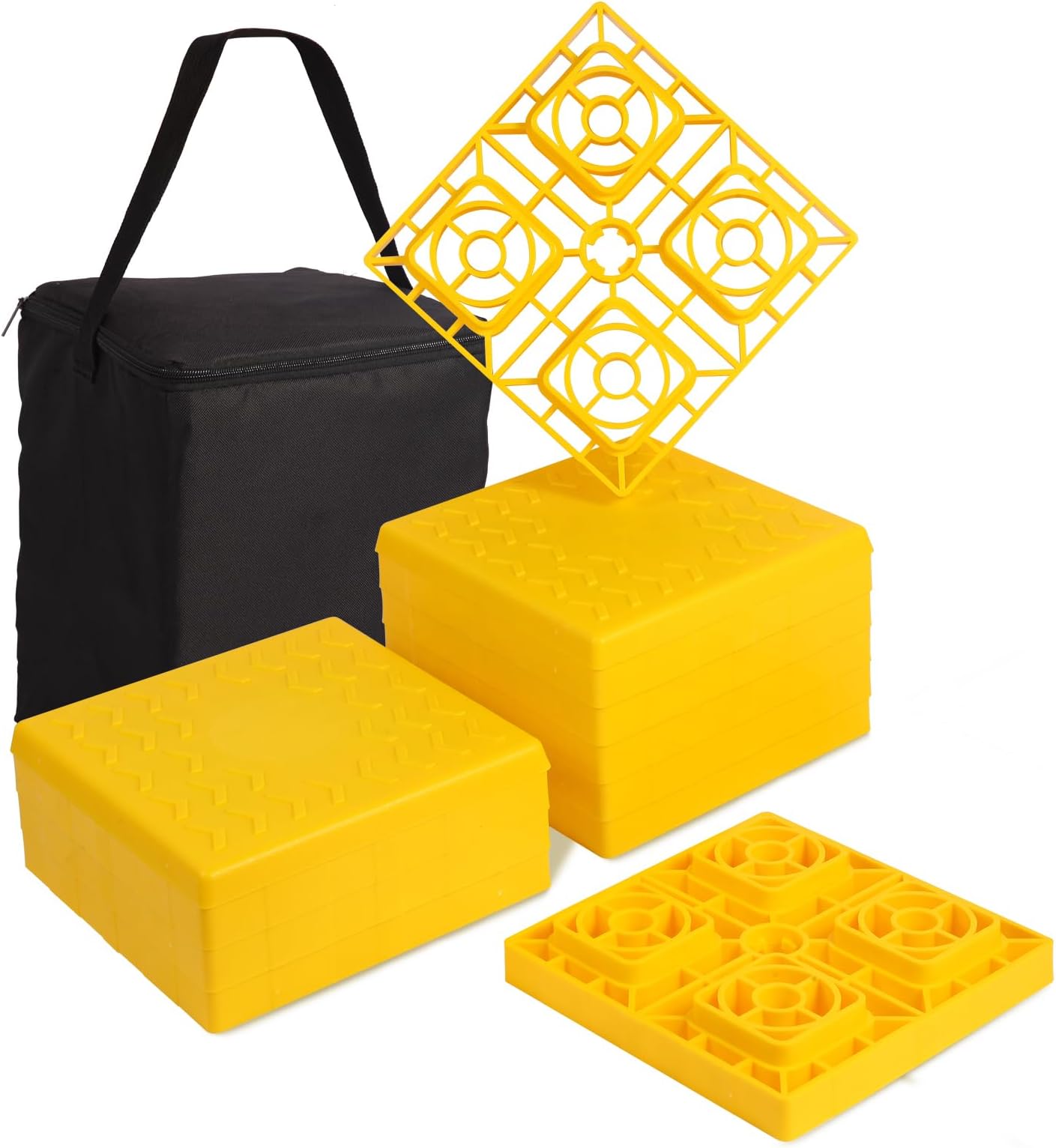 Amazon.com: ZEMIRO CHARGE Heavy Duty RV Leveling Blocks, 12-Pack Camper ...