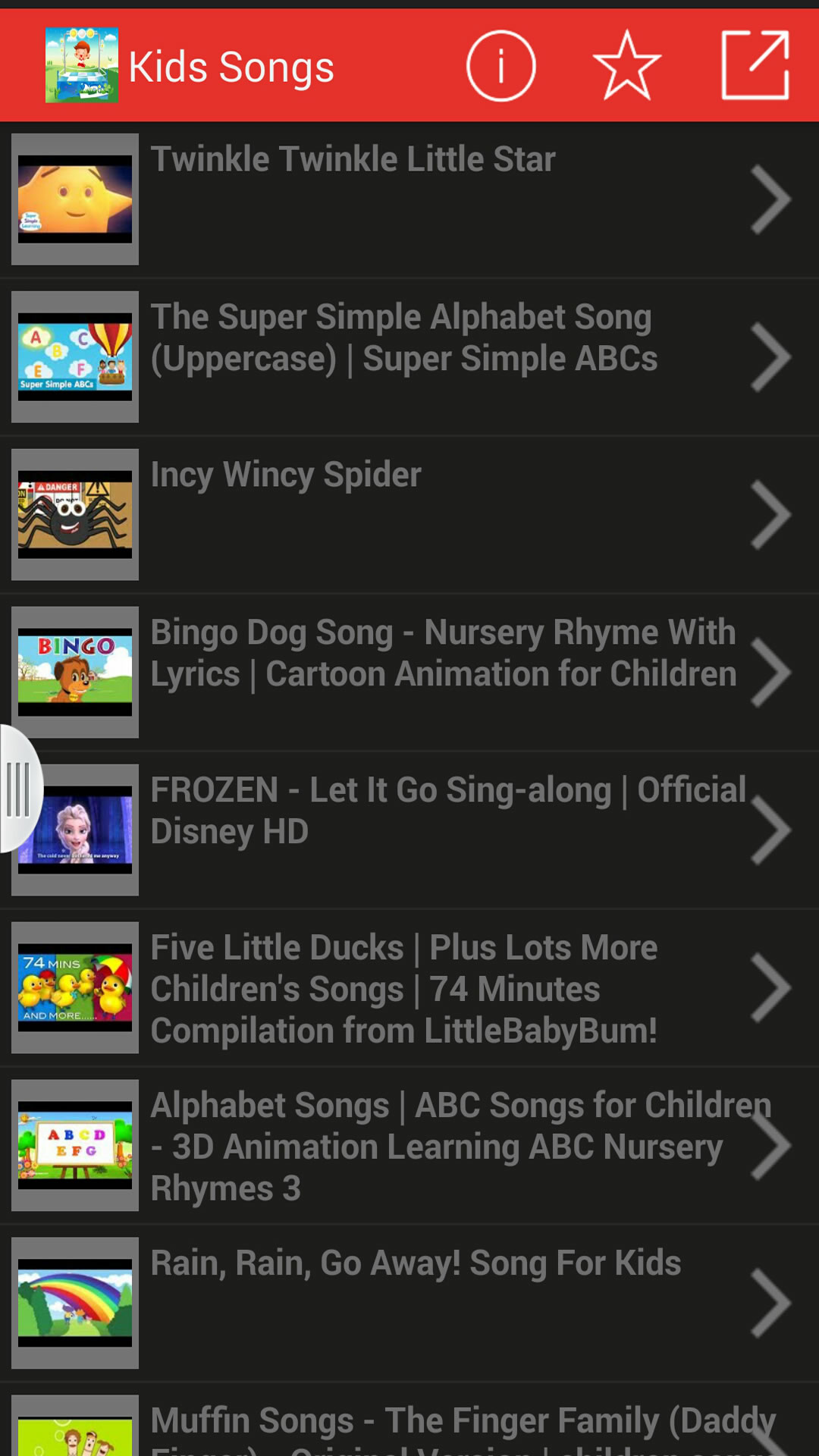 Kids Songs - App on Amazon Appstore
