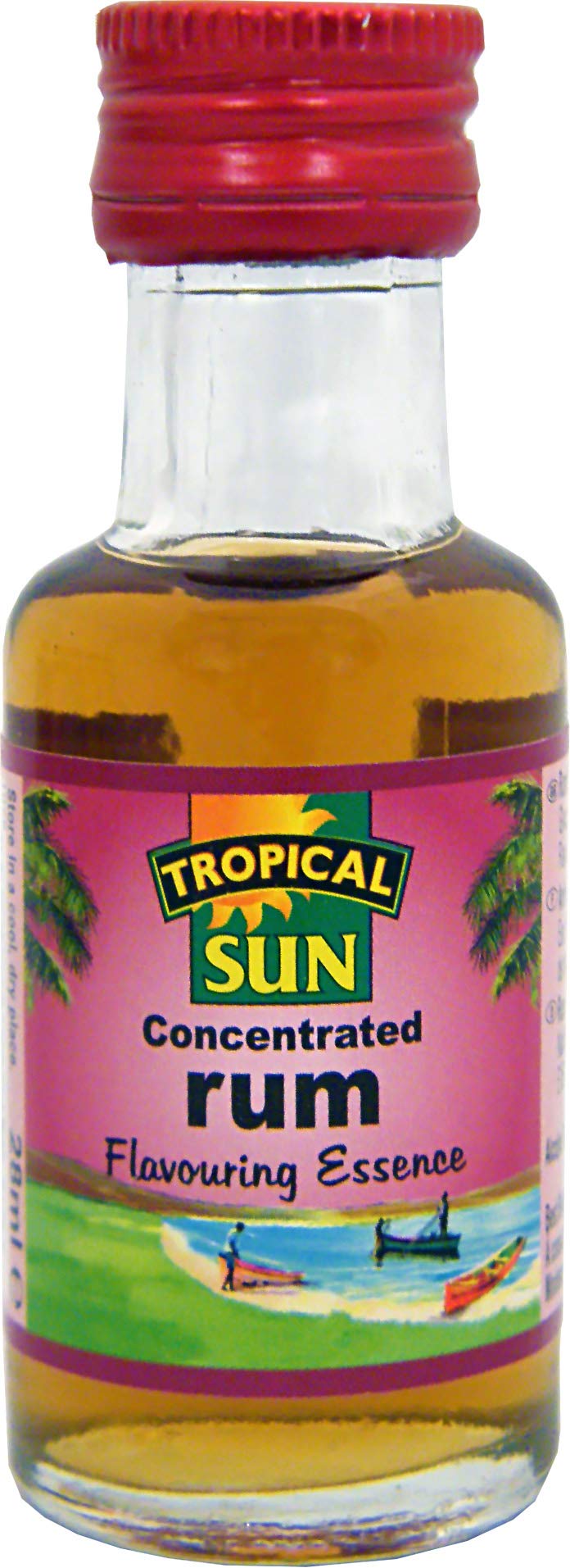 Tropical Sun Rum Essence, 28 ml, Pack of 12 : Amazon.co.uk: Grocery