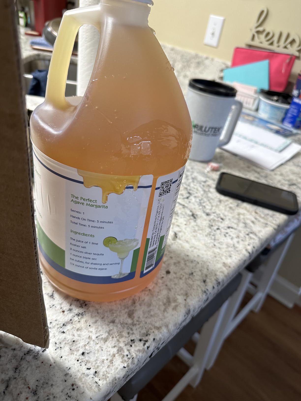 Amazon.com : 1 Gallon: Soviia USDA Organic Agave Syrup (Estate Grown ...