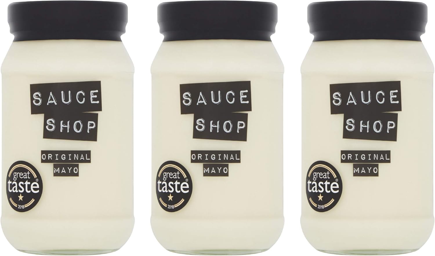 Sauce Shop - Original Mayo, 3 Bottles Award-Winning Creamy Mayonnaise ...