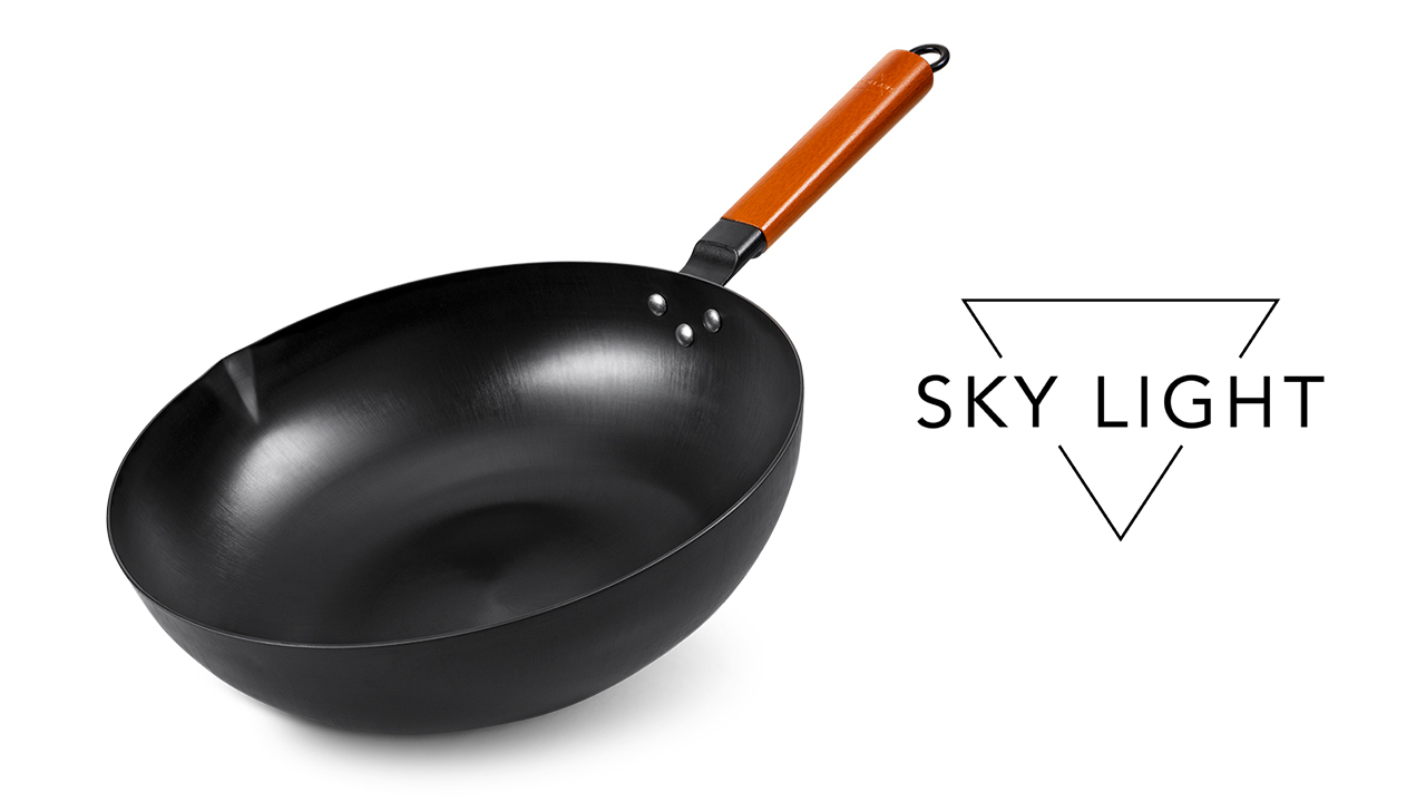Watch SKY LIGHT Carbon Steel Wok Pan on Amazon Live