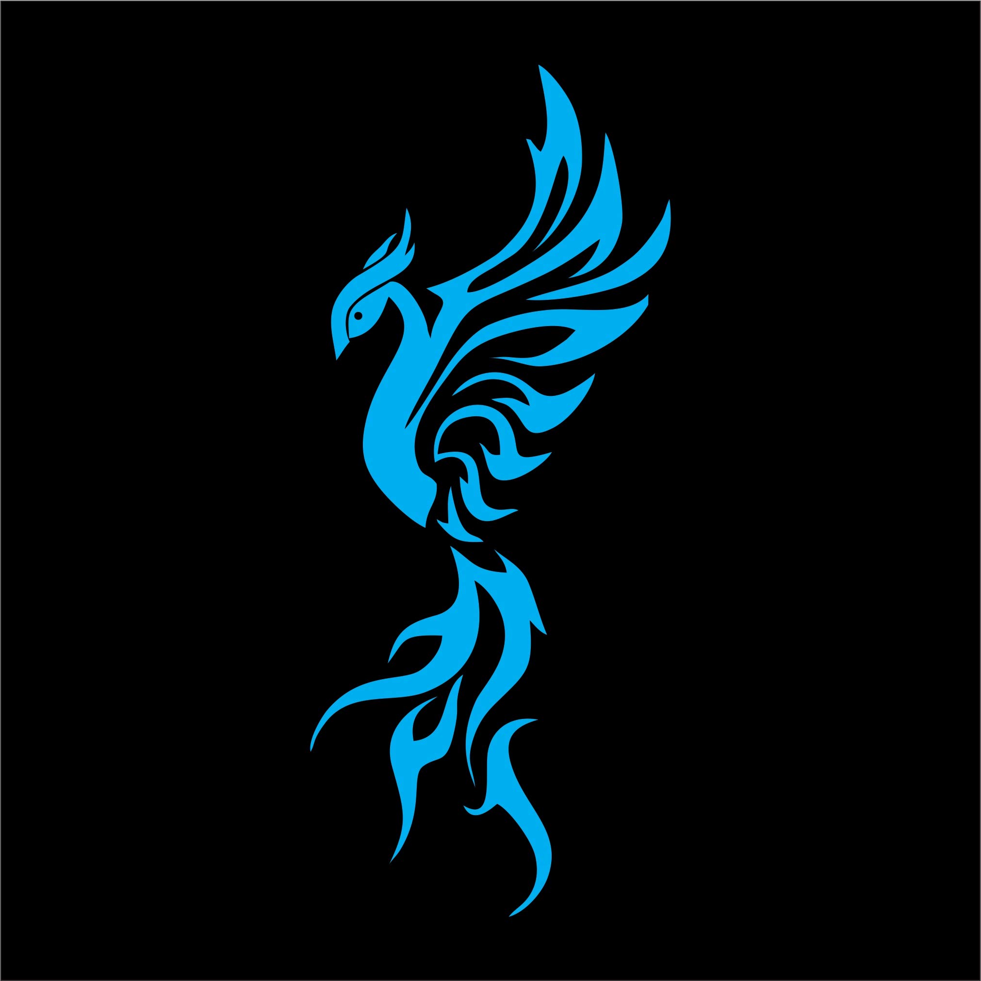Blue Phoenix Tattoos