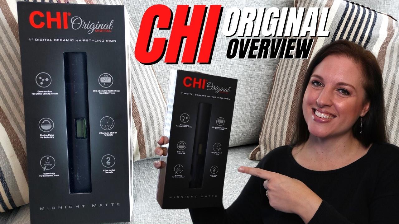 Watch Chi Original 1" Digital Ceramic Hairstyling Iron Overview on ...