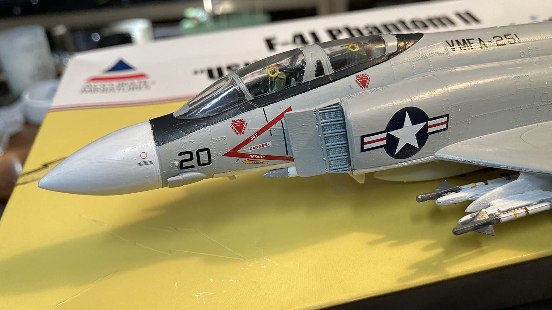 $5/mo - Finance Accurate Miniatures F-4J Phantom II "USN/USMC Fighter ...